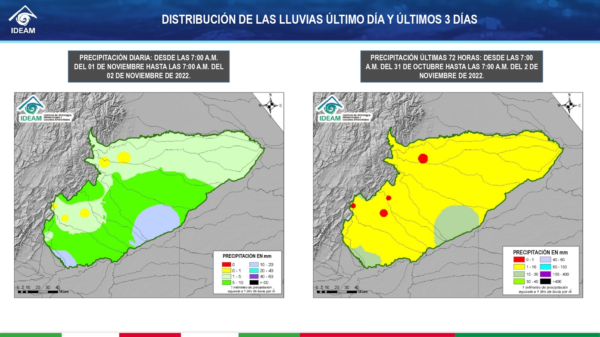 INFORME ESPECIAL DE DIAGNÓSTICO POR EL IDEAM: Instituto de Hidrología ...