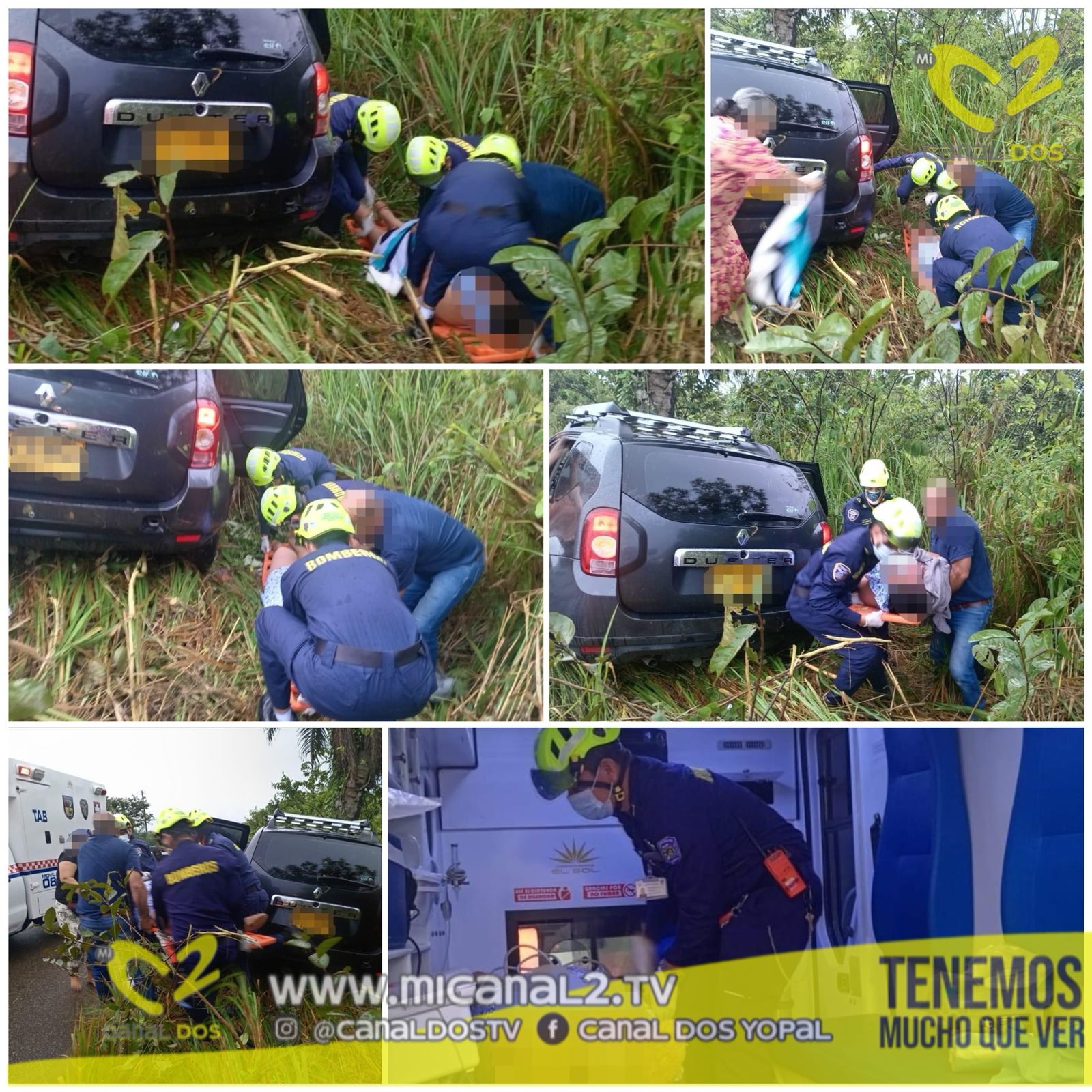 ACCIDENTE EN LA VÍA AGUAZUL – MANÍ DEJA CUATRO PERSONAS HERIDAS - Mi ...